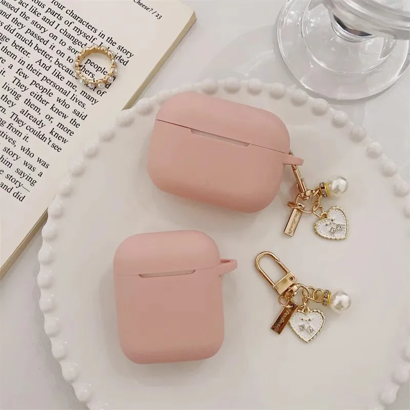Pink-Silicone-Earphone-Case-For-apple-AirPods-1-2-3-Case-Cute-For ...