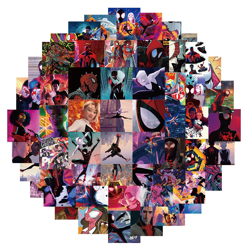 10-30-62PCS-Disney-Cartoon-SpiderMan-Stickers-Across-the-Spider-Verse ...