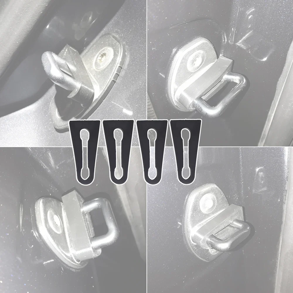 Car-Door-Lock-Buffer-Damping-Shock-Absorber-Sound-Deadener-For-Audi-A4 ...