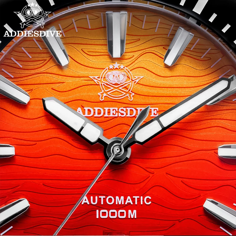 ADDIESDIVE 1000m Waterproof Diver Watches Sapphire Glass Automatic ...