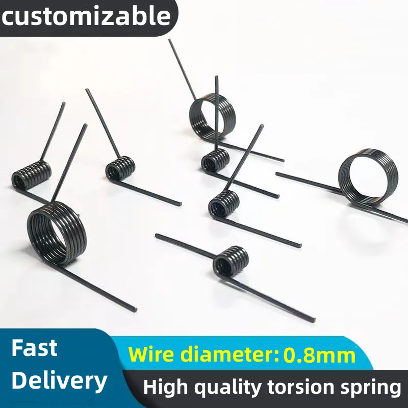 V-shaped Helical Torsion Springs 65Mn Steel Various Angles 65Mn 10-Pack ...