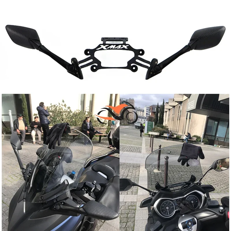Motorcycle-Modified-Bracket-Side-Mirrors-for-Yamaha-XMAX-X-max-250-300 ...