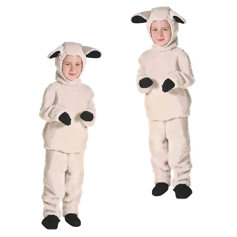 Children-Little-Lamb-Costume-Sheep-Cosplay-Suit-Animal-Costume-Fancy ...