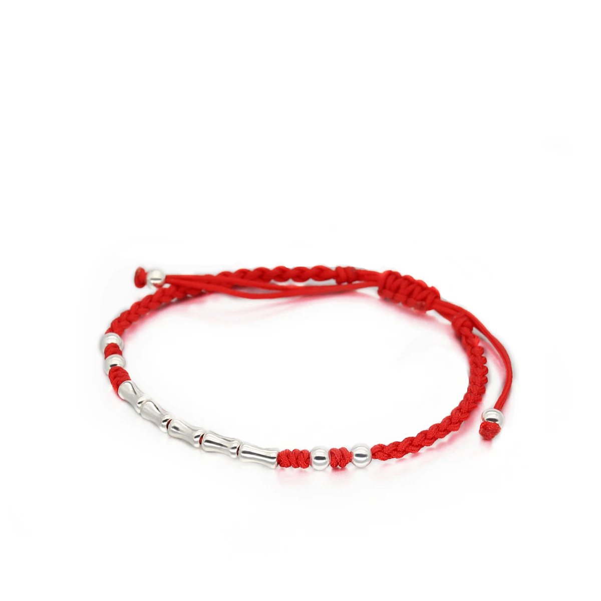 22cm Red Thread For Hand 925 Sterling Silver Bracelet Women Red Rope ...