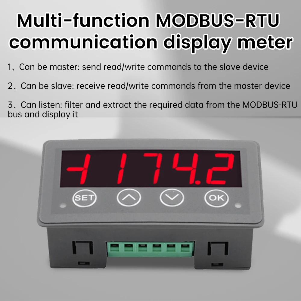Цифровой индикатор Modbus-RTU | AliExpress