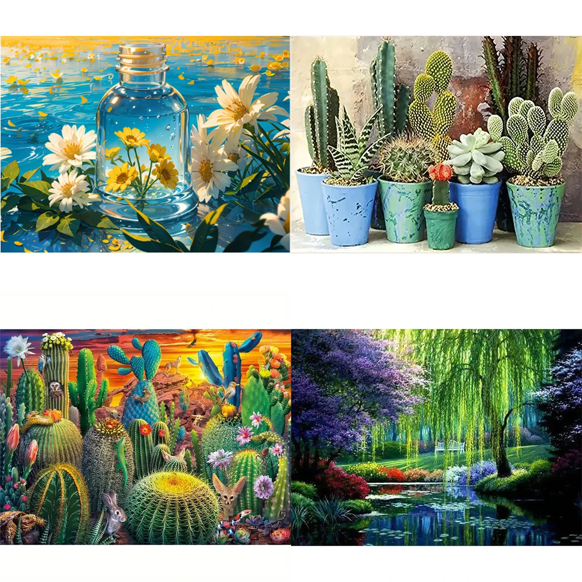 DIY-Diamond-Painting-Landscape-Plant-Full-Drill-Square-Round-Diamond ...