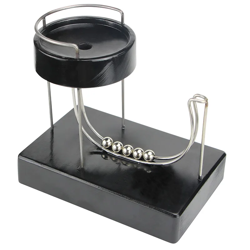 Black-Kinetic-Art-Perpetual-Motion-Machine-Marble-Perpetual-Machine ...