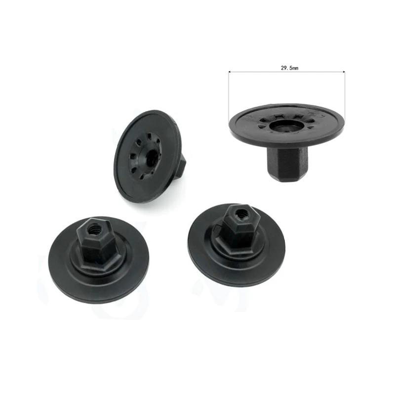 10PCS-Auto-Fasteners-Self-Tapping-Screws-Seat-Nut-Cap-For-Audi-Plastic ...