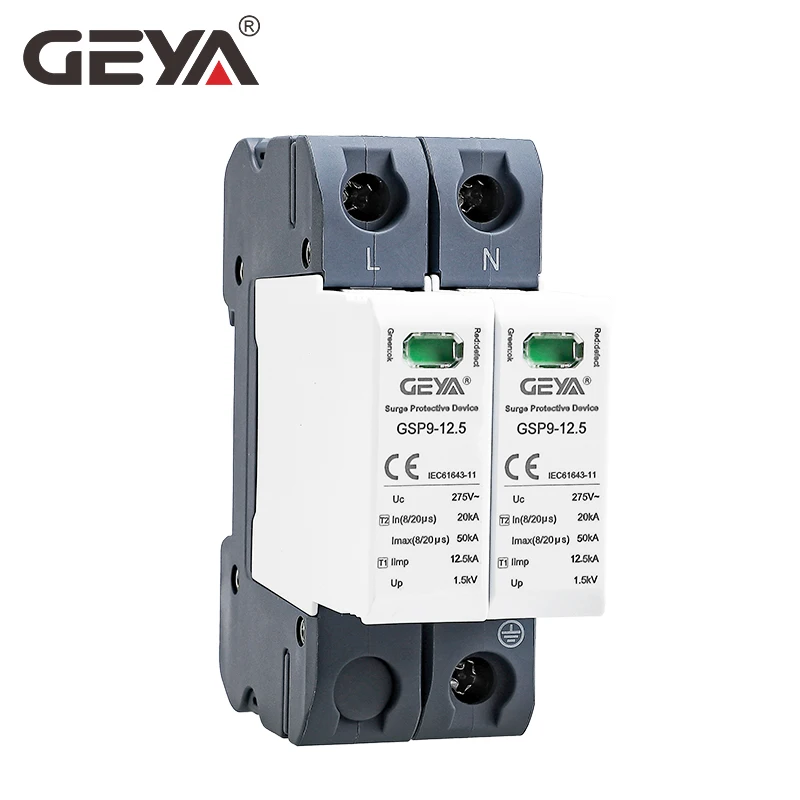 AC Surge Protector SPD MCP DIN-Rail Assy 120/240 Vac, 54% OFF