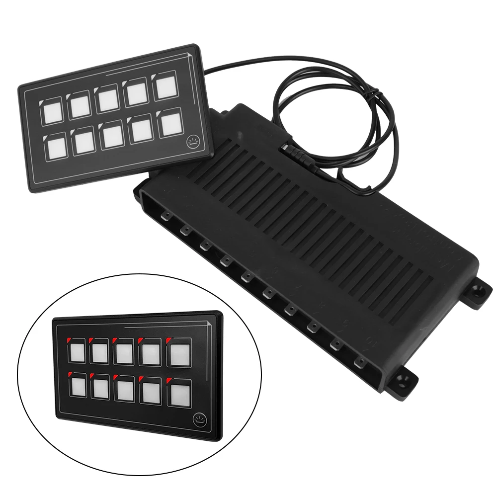 6-Pin-Membrane-Control-Box-APP-Control-with-Backlight-Universal-10V-30V ...