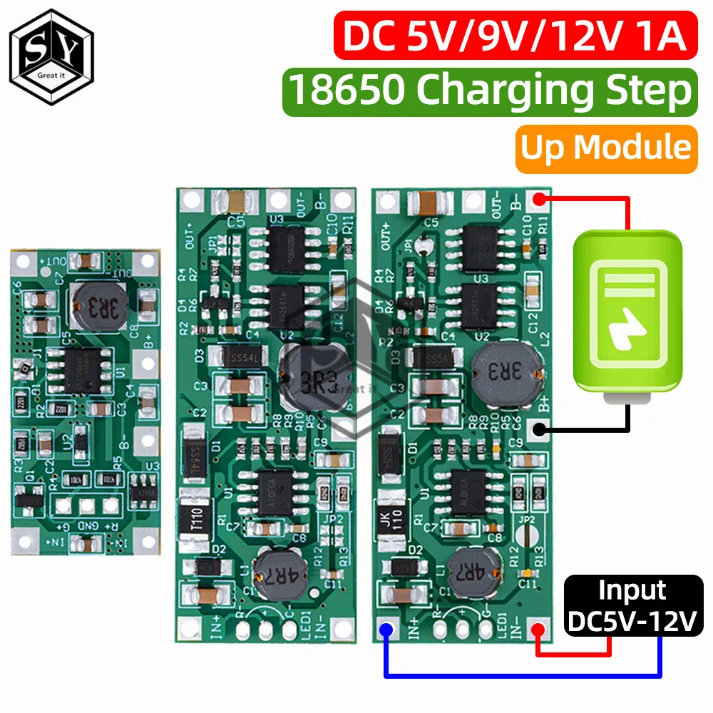 Charging-Step-Up-Booster-Module-Dc-5v-12v-To-9v-12v-For-18650-Lithium ...