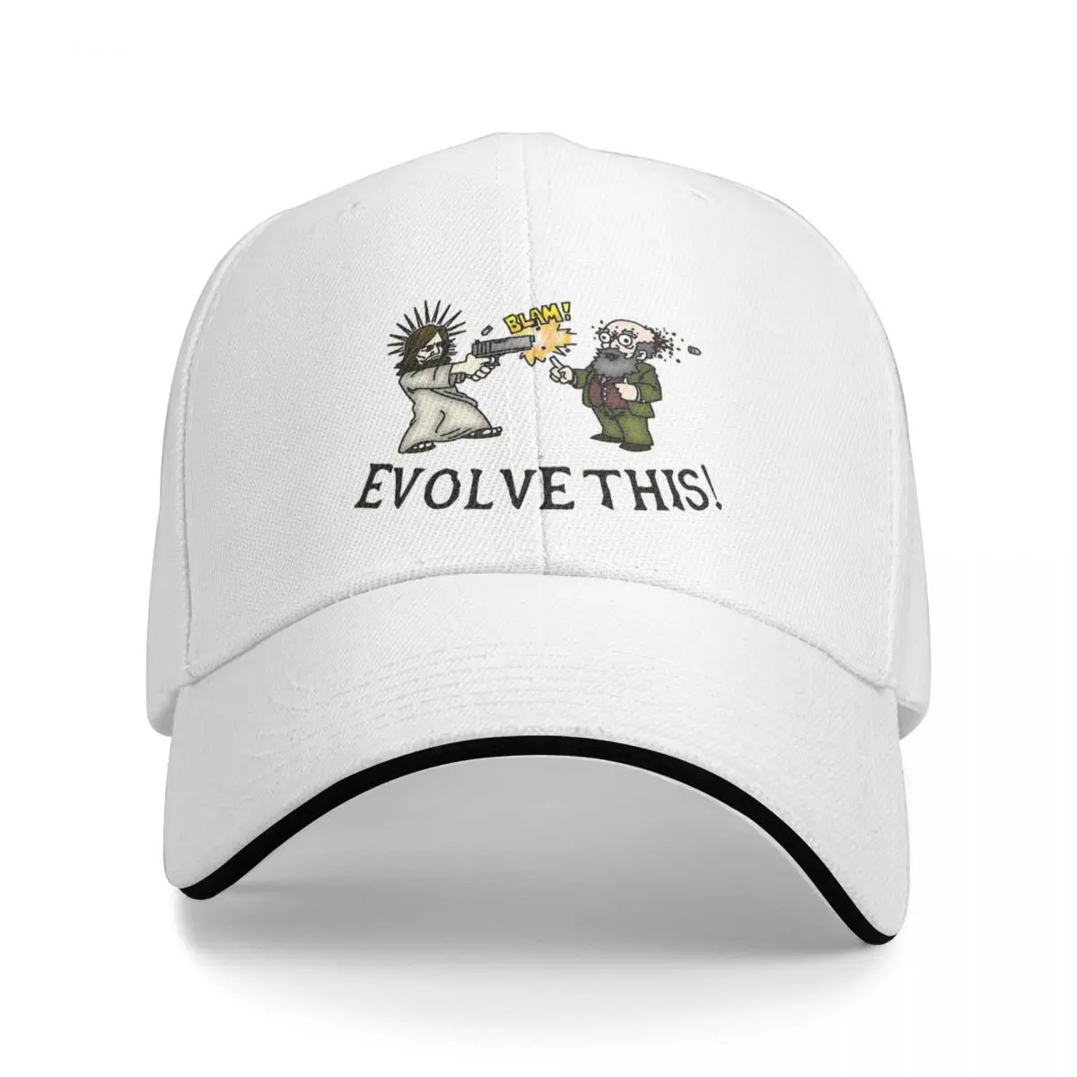 Evolve-This-Essential-Jesus-My-Hero-Washed-Men-s-Baseball-Cap-Sunprotection-Trucker-Snapback ...