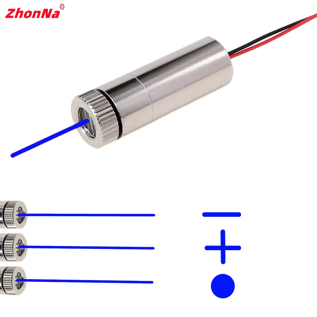 Blue-Horizontal-Line-Laser-Modul-450nm-DC-3V-5V-Metal ...