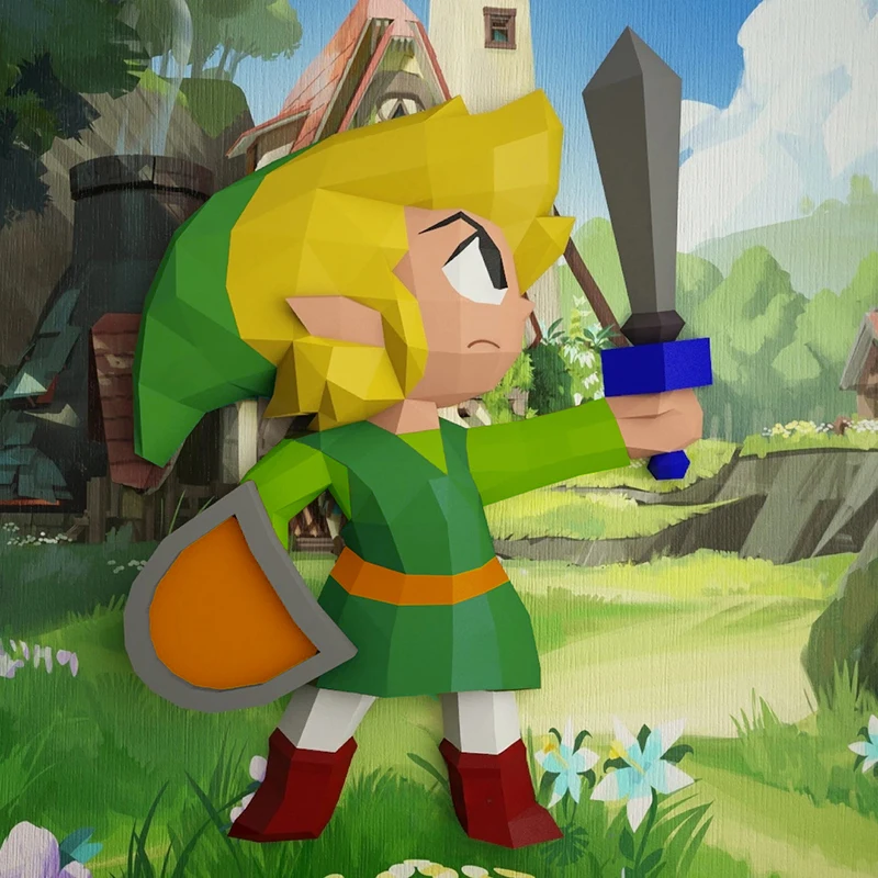 Paper Zelda