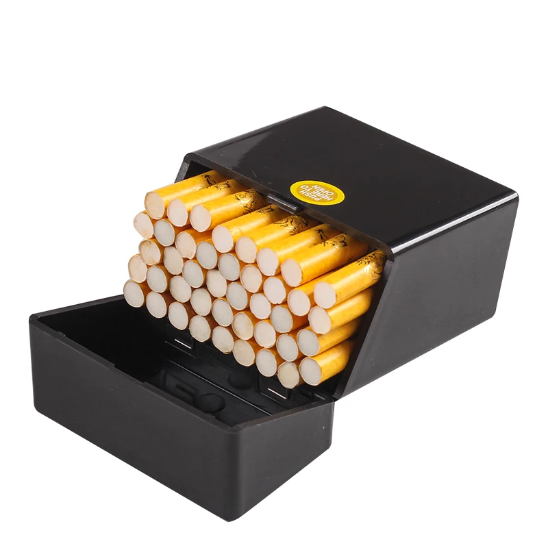 1pc-Top-Flip-Press-Open-Plastic-Cigarette-Case-50pcs-Capacity-Sticks ...