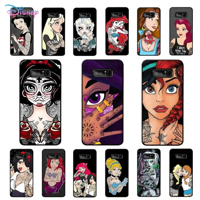 Tattoo Disney Princess Phone Case Samsung | Samsung Galaxy Note 20 ...