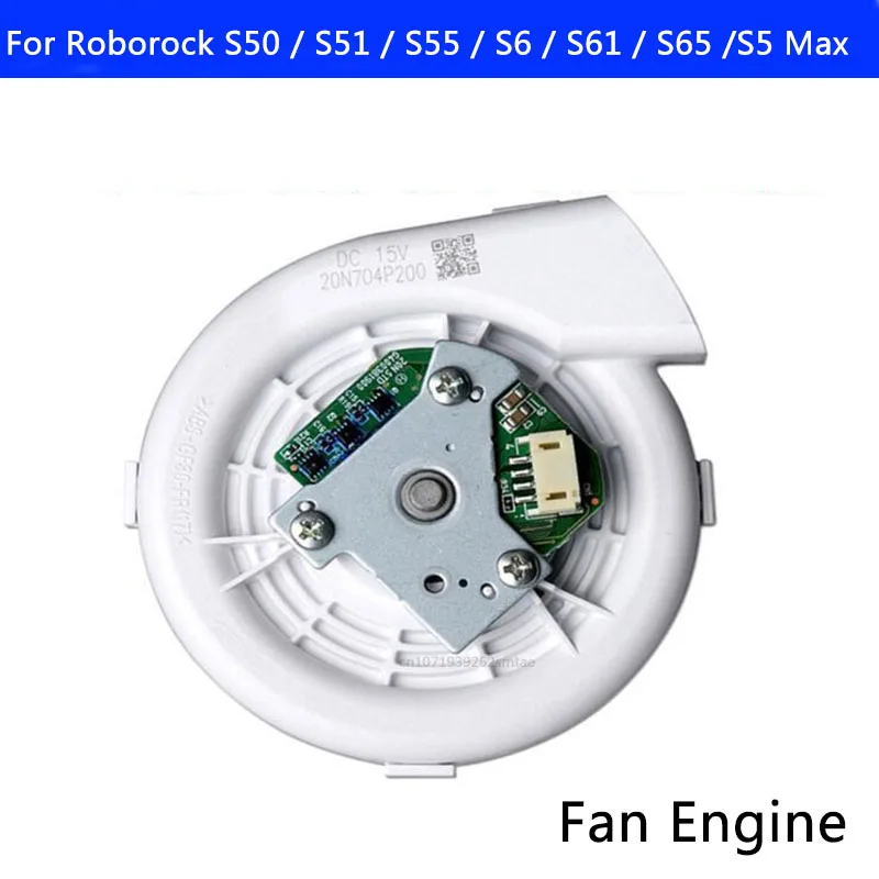Original For Roborock Fan Engine Robot Cleaner S50 S51 S55 S6 S61 S65 S5 Max Vacuum Generator ...