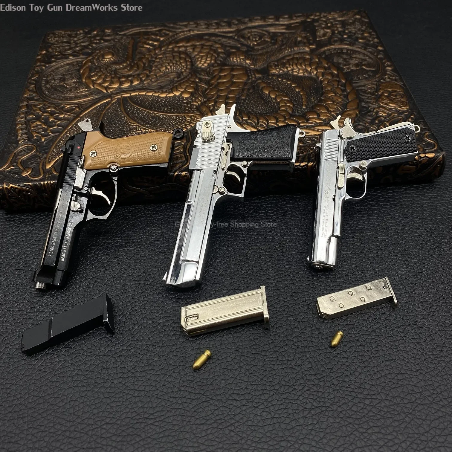 Mini-3-5-Desert-Eagle-50-Eagle-Magnum-Metal-M92F-Tiny-M1911-Alloy-Model ...