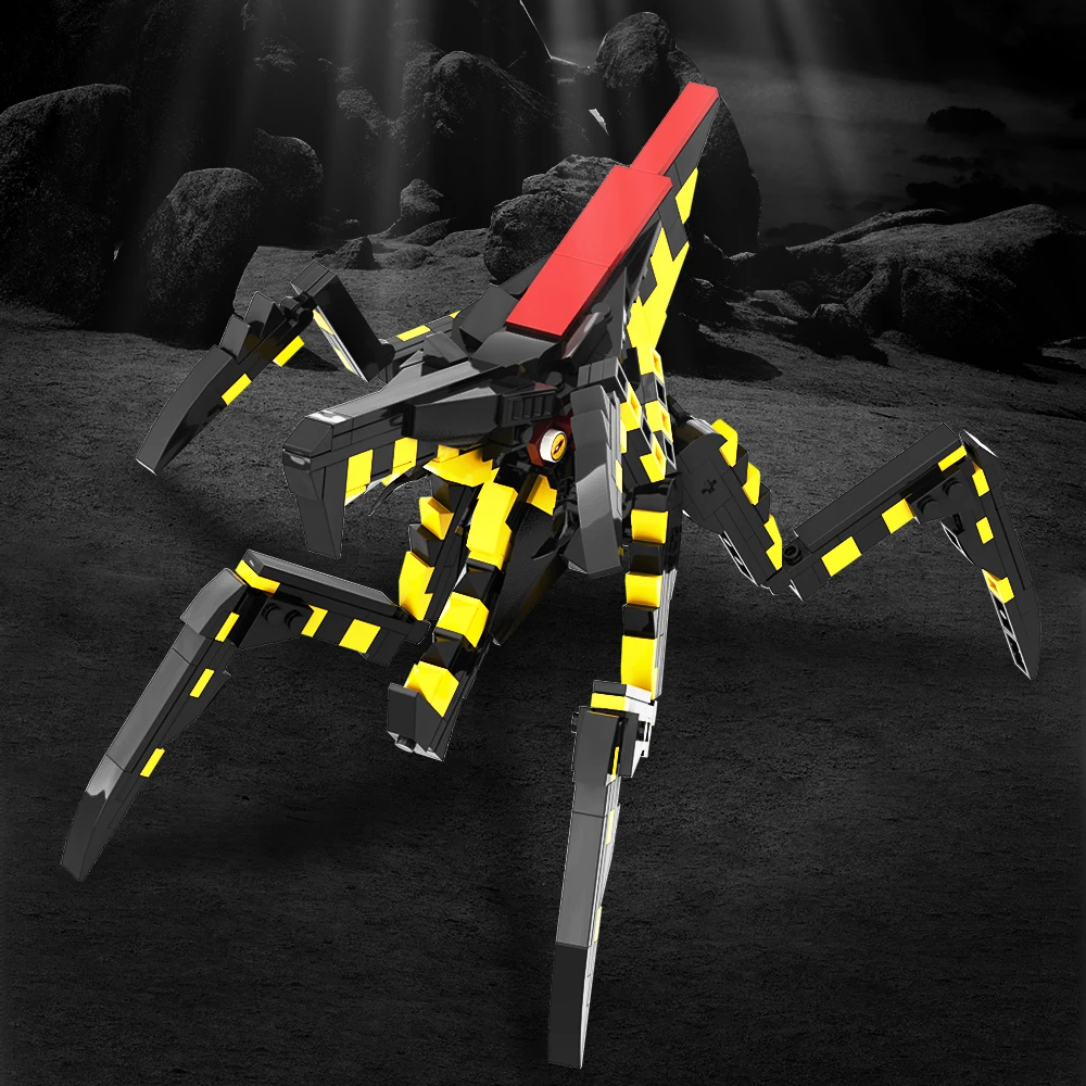 Moc-Starship-Troopers-Warrior-Bug-Building-Blocks-Army-Arachnid-Model-Sets-Soldier-Bugs-DIY ...