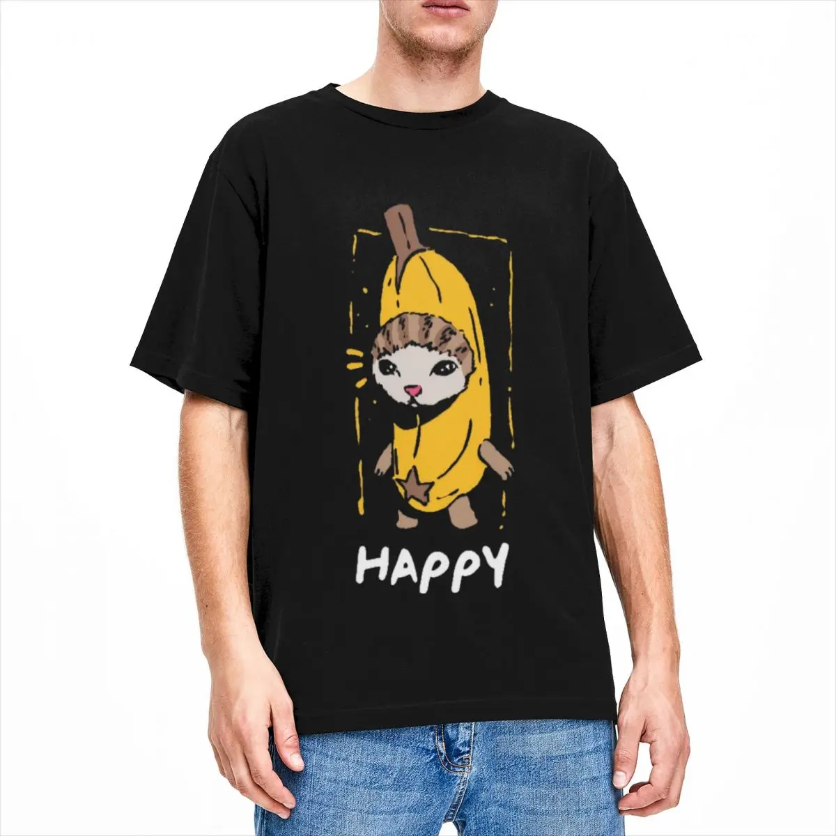 Camiseta-divertida-para-hombre-y-mujer-camisa-de-algod-n-con-estampado ...