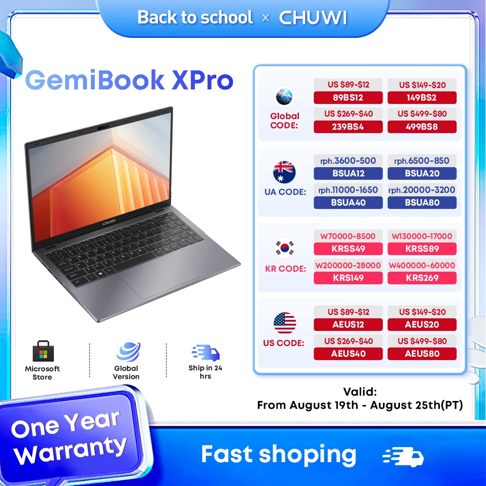 CHUWI-GemiBook-XPro-Laptop-Intel-N100-14-1-Windows-11-Laptops-Computer ...