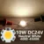 10pcs 1000LM COB LED Chip Light Spotlight Lamp 220V Smart IC 10W DC24V ...