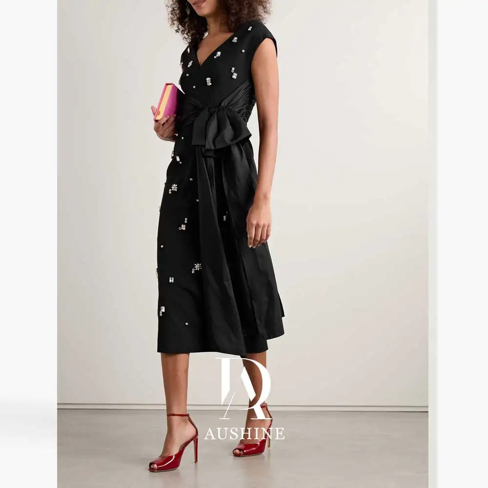 Aushine-Dress-Luxury-Birthday-Evening-Dress-Ankle-Length-Sleeveless-Summer-Elegant-Wedding-Party ...