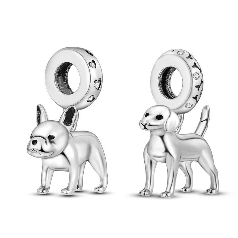 Pandora Dogs Charm 925 Sterling Silver | Pandora Beads Silver Beagle ...