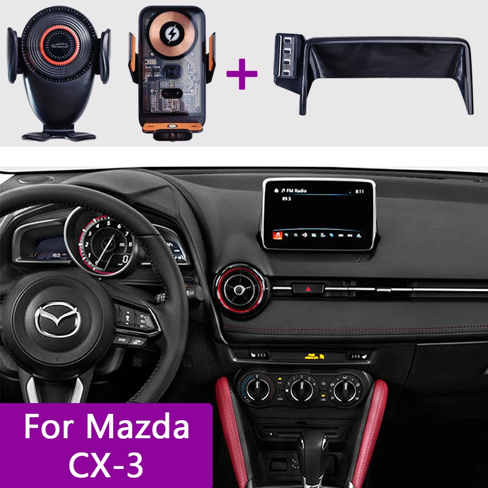 Car-Phone-Holder-For-Mazda-CX-3-CX3-Sport-DK-2016-2017-2018-2021-2022 ...