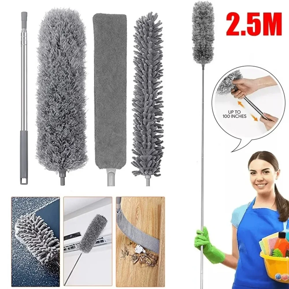 Microfiber-Duster-Cleaner-Brush-Long-Extendable-Dusters-Telescopic ...