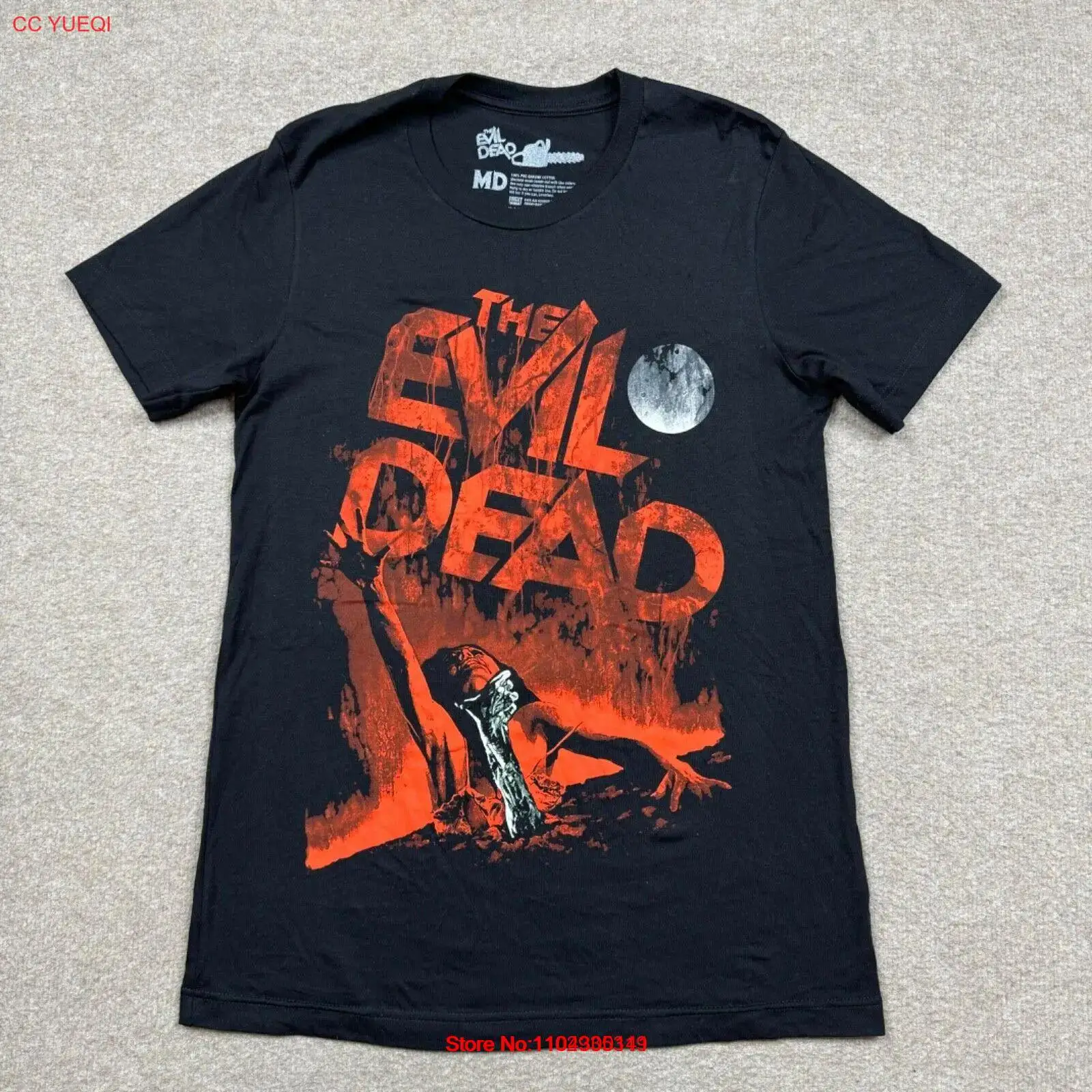 The-Evil-Dead-Fright-Rags-T-Shirt-Mens-Size-M-Black-Short-Sleeve-Horror ...