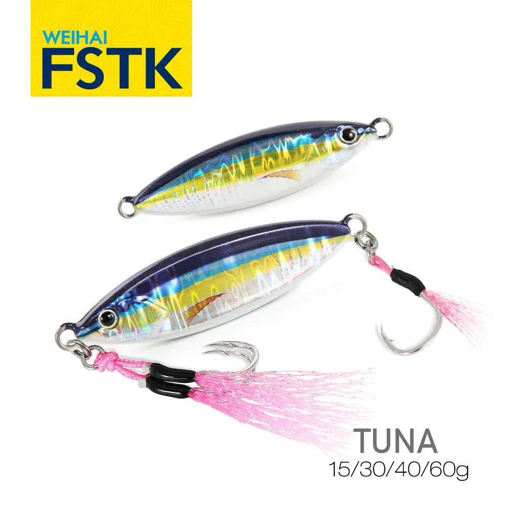 FSTK-New-Glow-Fishing-Lure-Casting-Tuna15g30g40g-Slow-Pitch-Jig-Sea-Bass-Salterwater-Inshore ...