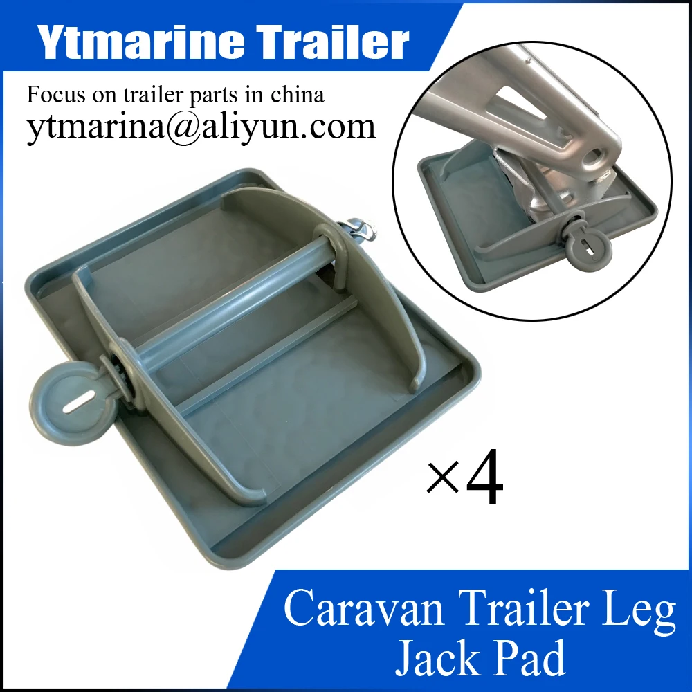 Caravan Trailer Leg Jack Pad Parking Outrigger Anti-sag Auxiliary ...