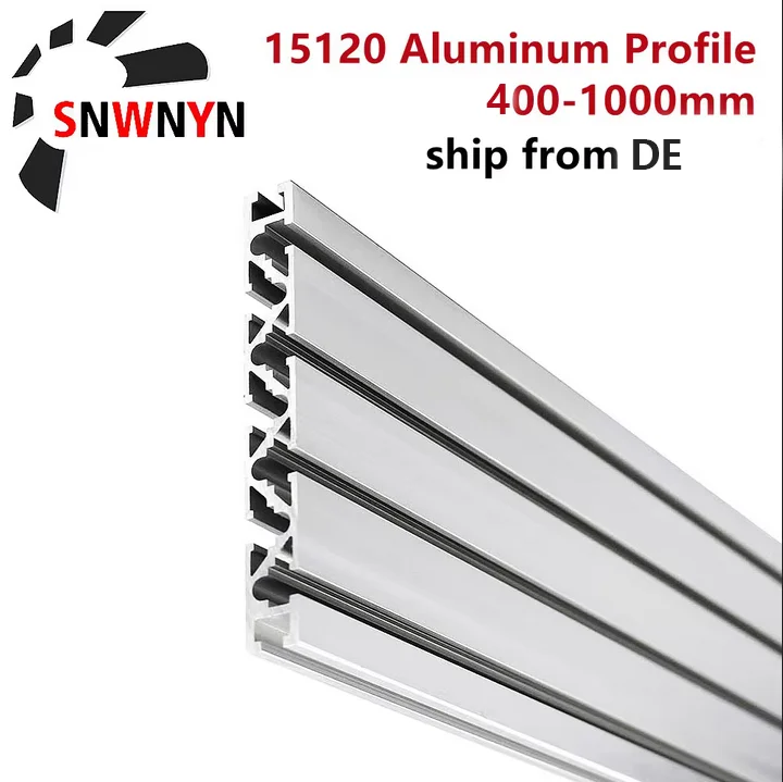 15120 Aluminum Profile 15x120mm Extrusion 400mm 600mm 800mm 1000mm ...