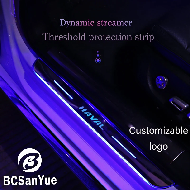 Car-Door-Sill-illuminated-Light-for-Haval-Projector-Lamp-Anti-Scratch ...
