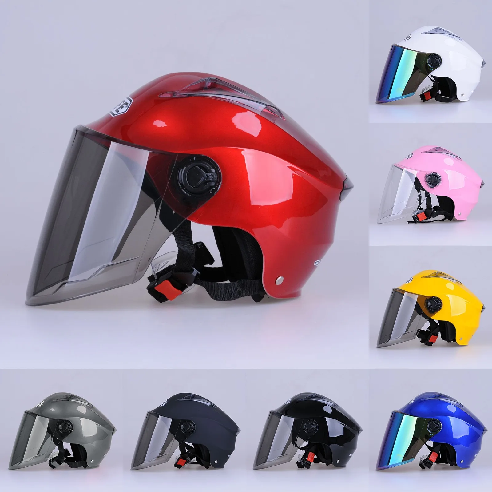 Electric-Vehicle-Helmet-High-Definition-Sun-Soft-Comfortable-And ...