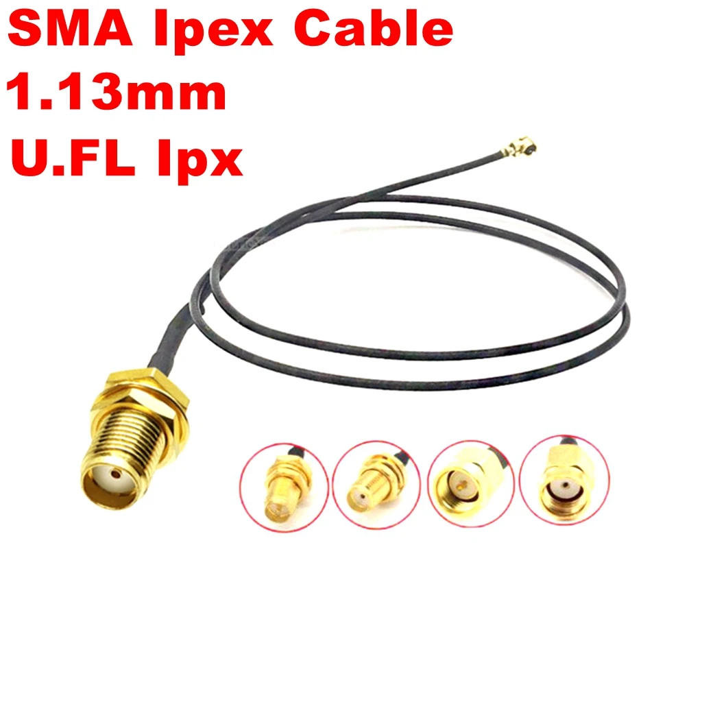Ipx Ipex U.fl Rp Sma Female Pigtail Cable | Ipx U Fl Ipex Pigtail ...