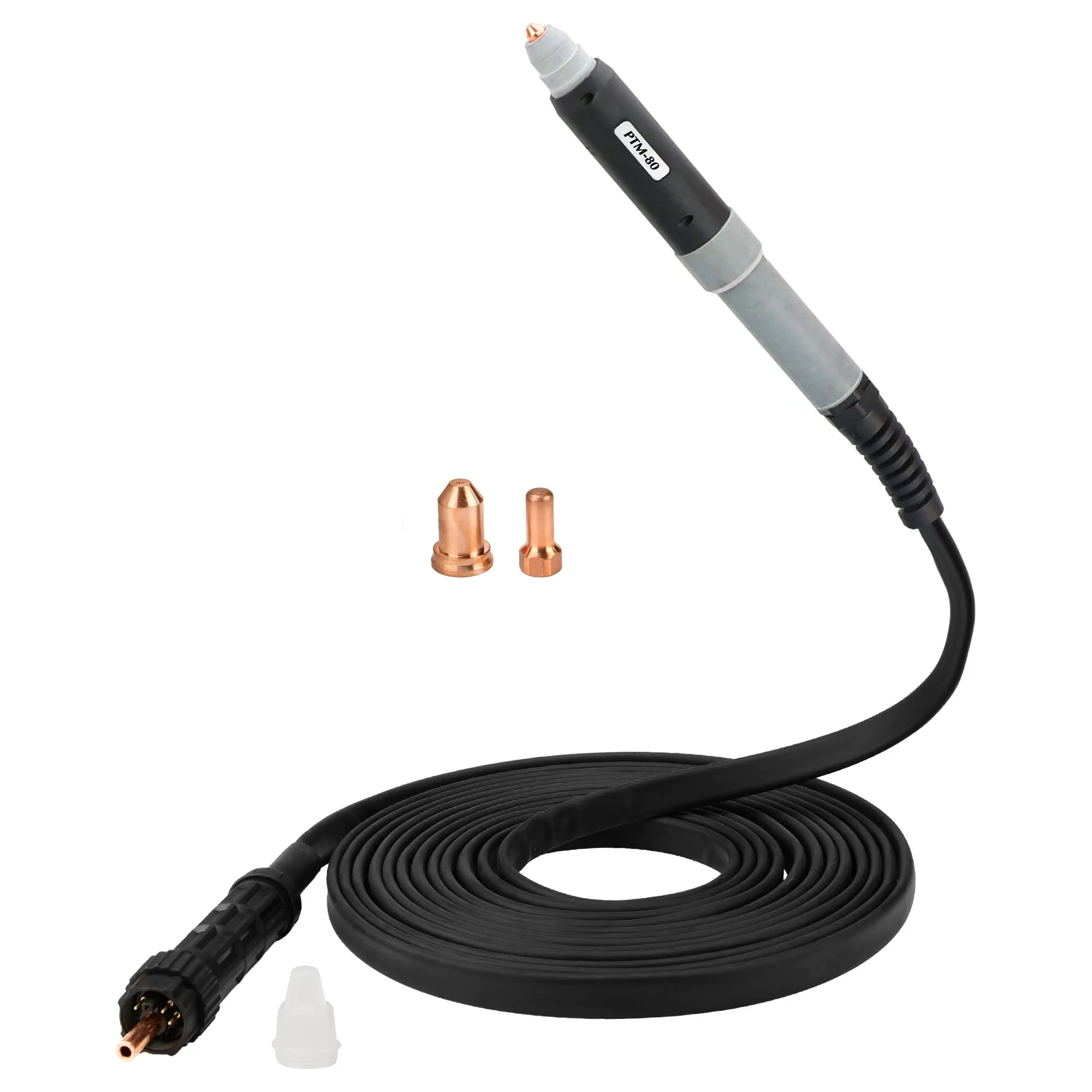 CNC-Plasma-Cutting-Torch-Non-HF-Pilot-Arc-PTM80-Straight-Torch-80Amps ...