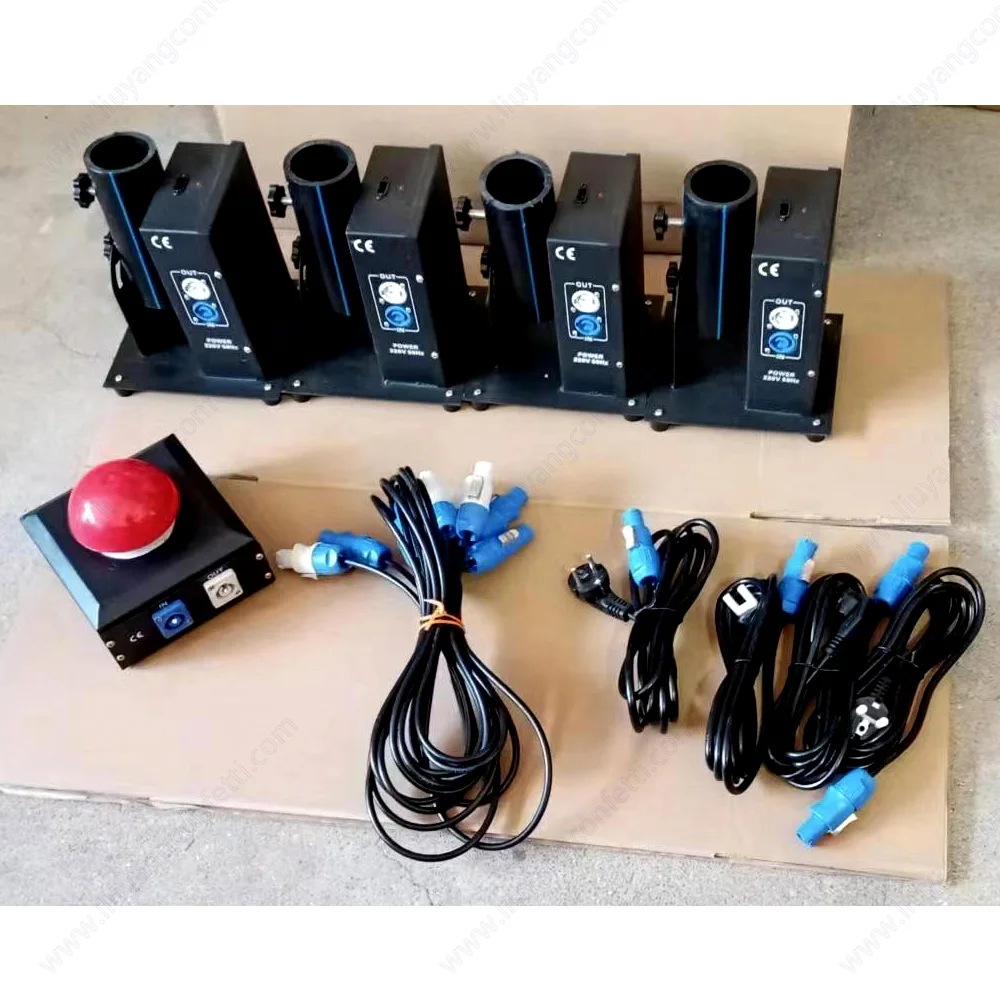 Confetti-Cannon-Launcher-Electronic-Paper-Blaster-Shooter-Prop-Machine ...