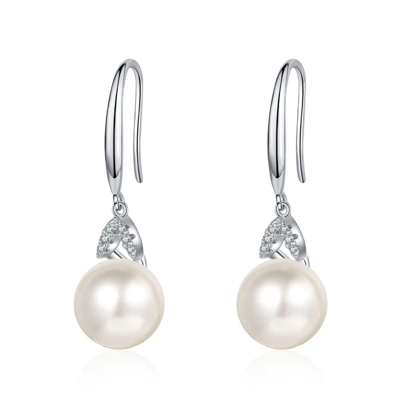 Pendientes-de-plata-de-ley-S925-sin-defectos-para-mujer-aretes-de ...