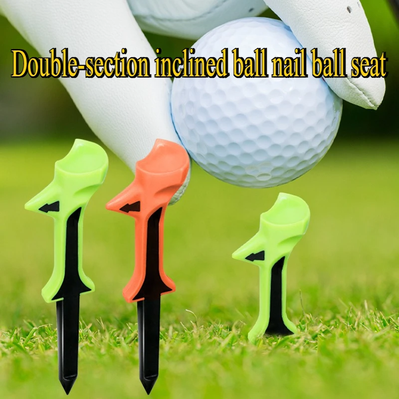 2pcs Double Section Tilt Ball Stud Golf Stud Outdoor Sports Golf Ball ...