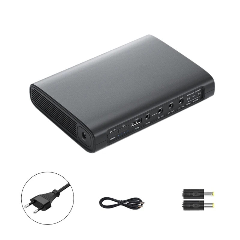 UPS-Battery-Backup-16000-20000-25600mAh-Small-Uninterruptible-Power ...