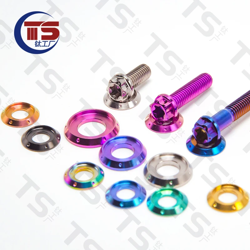 TS-Titanium-Factory-Titanium-Alloy-Washer-M5-M6-M8-M10-Flange-Screw ...