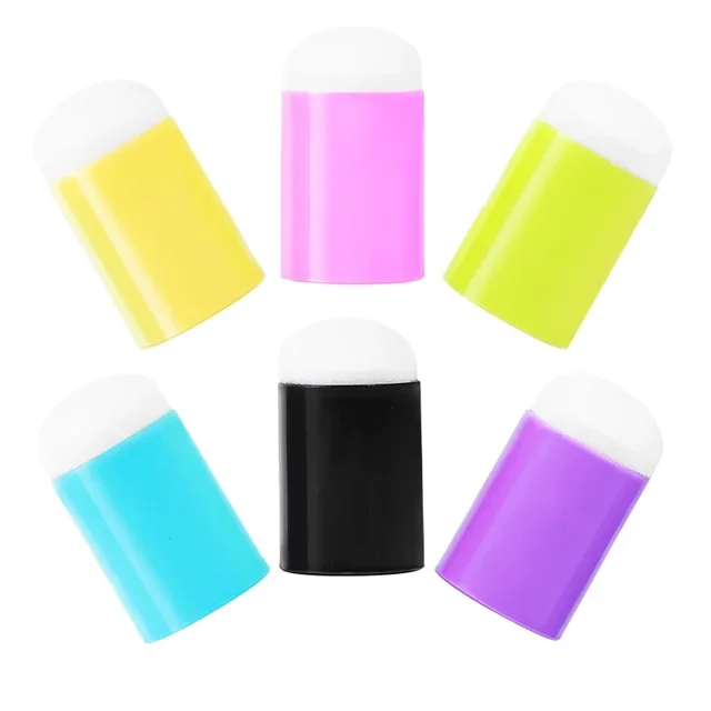 Daubers For Painting 10Pcs Finger Painting Sponge Finger Sponge Daubers ...