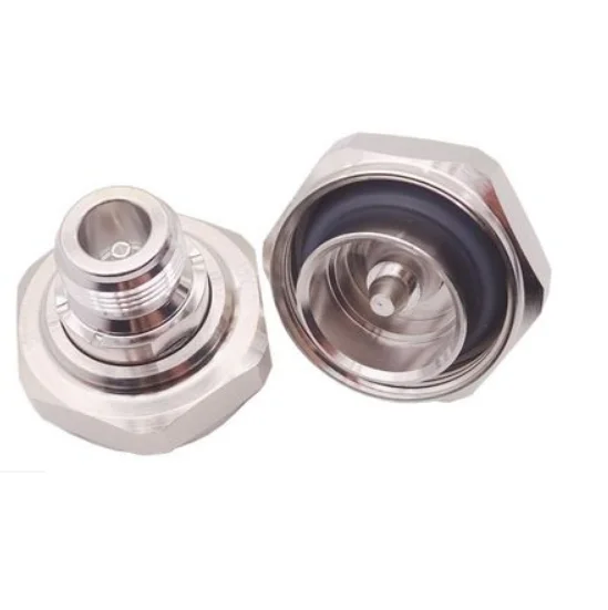2PCS L29 7/16 DIN Male To N Type Female Jack RF Connector Straight ...