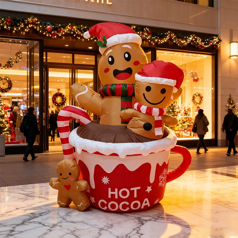 Inflatable LED Decorations Christmas Season, Gardens, Shopping Malls ...