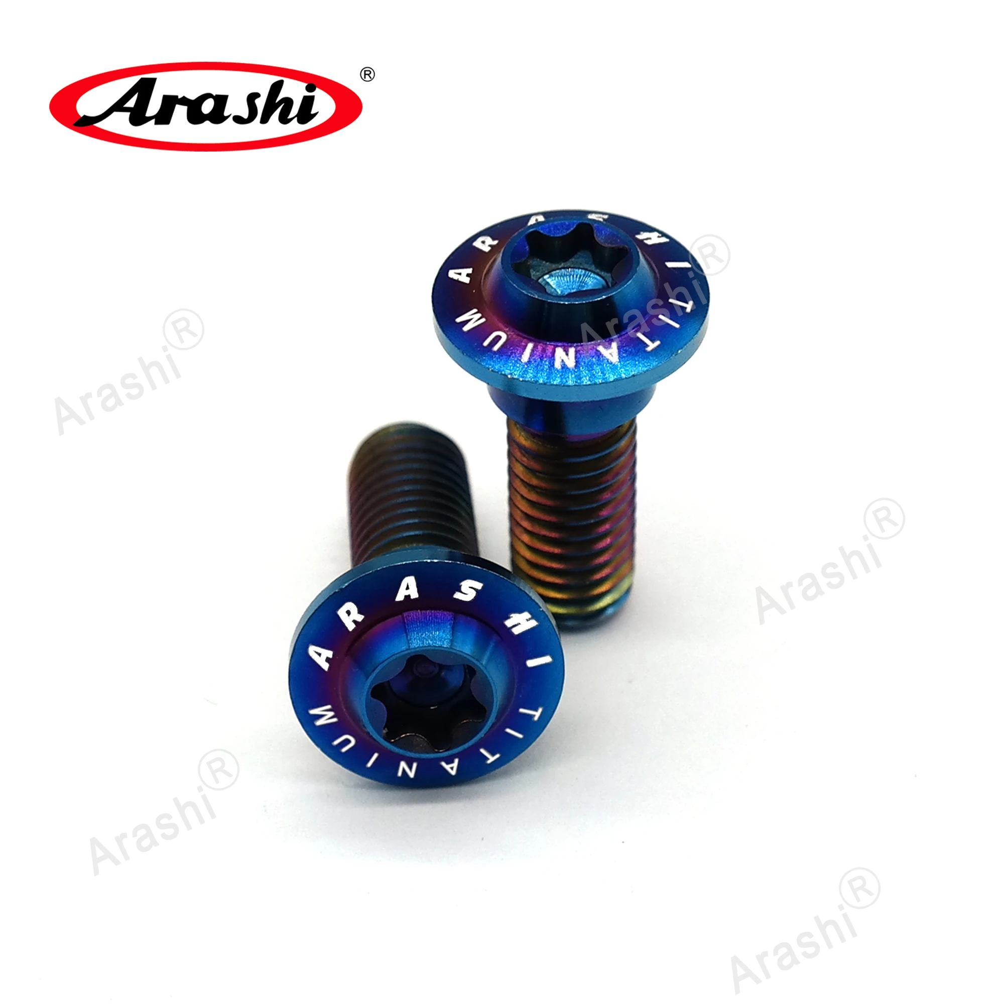 Arashi M6 x 20mm Brake Disc Rotor Mounting Bolts Motorcycle Disk ...