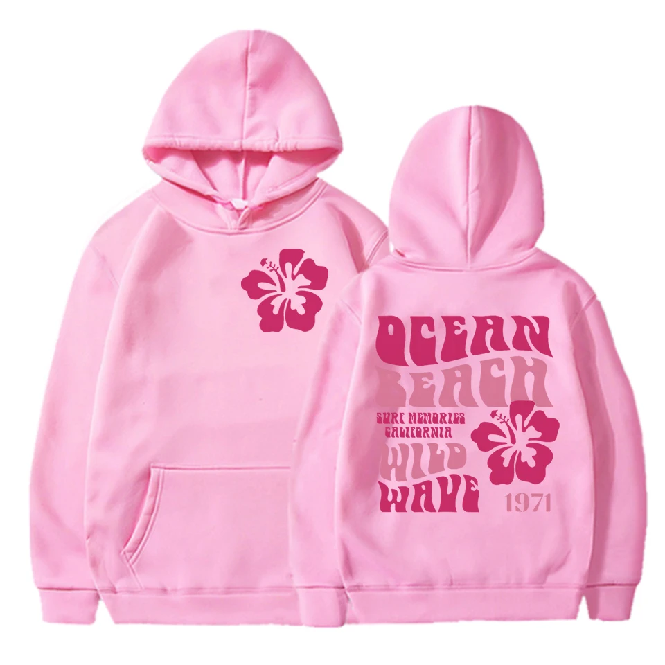 Kids-Hoodie-Ocean-Beach-Wild-Wave-Letter-Print-Hooded-Boys-Girls ...