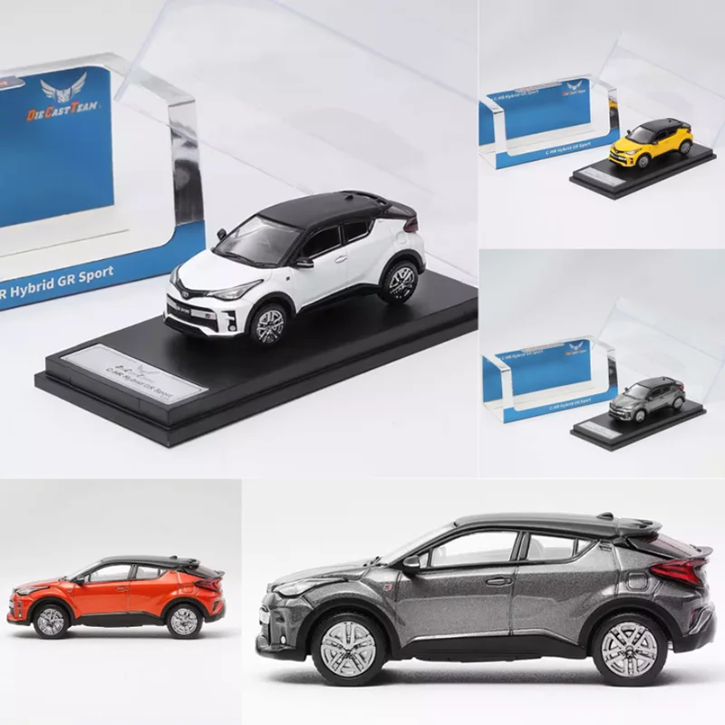 DCT Diecast 1:64 Scale CH-R Alloy Simulation Car Model Collection ...
