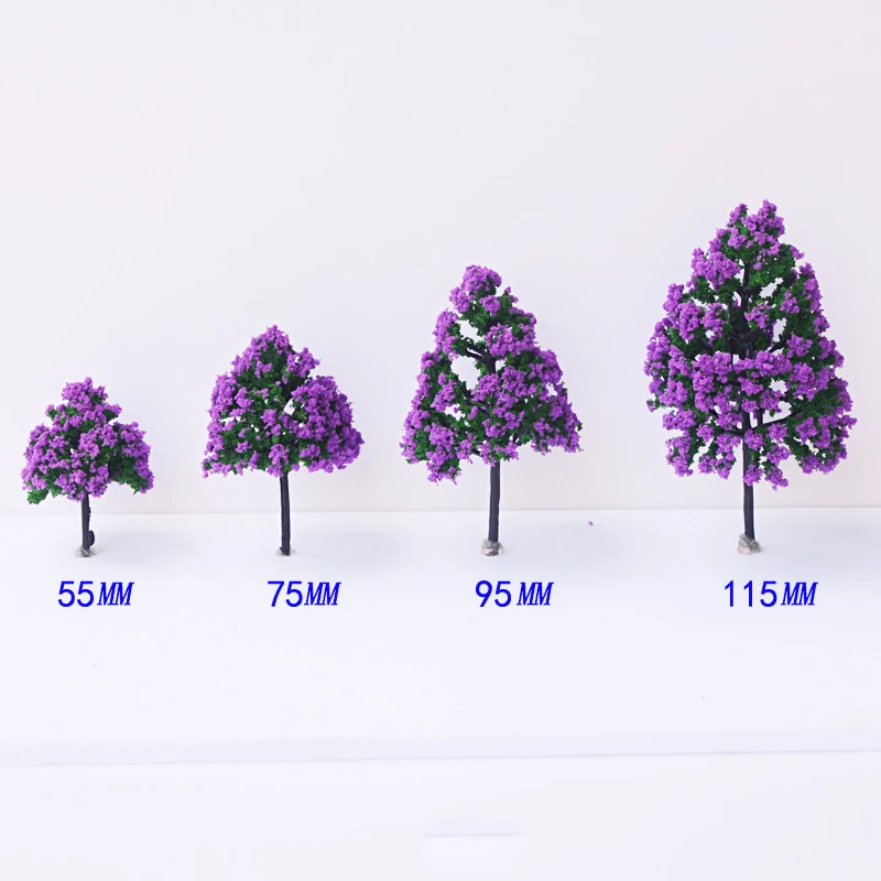 Miniature-Simulaiton-Tree-Model-Diy-Forest-Scene-Material-Diorama-Kits ...